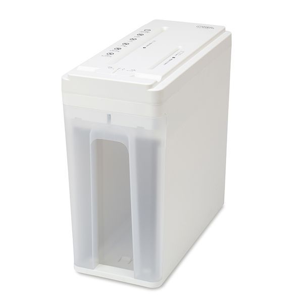 【新品・7営業日以内発送】オーム電機 00-5288 静音クロスカットマルチシュレッダー ダストボックス容量7．5リットル／ホワイト SHR ...
