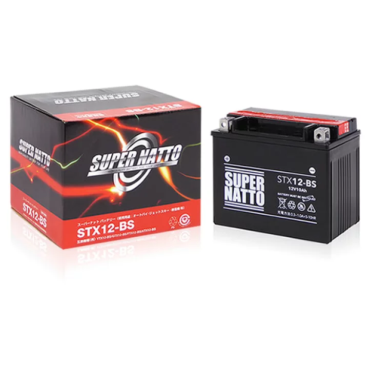 STX12-BS 密閉型 バイクバッテリー 【YTX12-BS対応】 - メルカリShops