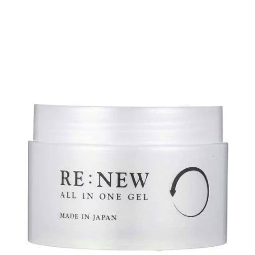 RE:NEW W幹細胞 オールインワンゲル 220g (ヒト幹細胞 6役分 ヒアルロン酸 コラーゲン 植物 潤い パック 美容液 乳液 化粧下地 乾燥肌 年齢肌 保湿 アウトバス 父の日 年齢 ...