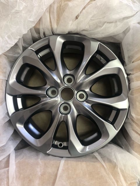 マツダ純正 MAZDA2 ディスクホイール 1本 純正品番：9965-65-5550 マツダ2 9965655550 DJLFS マツダ純正 ...