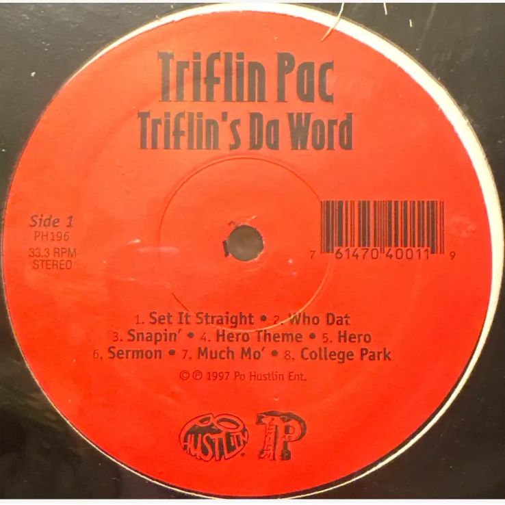 G-RAP TRIFLIN PAC (LP) - メルカリ