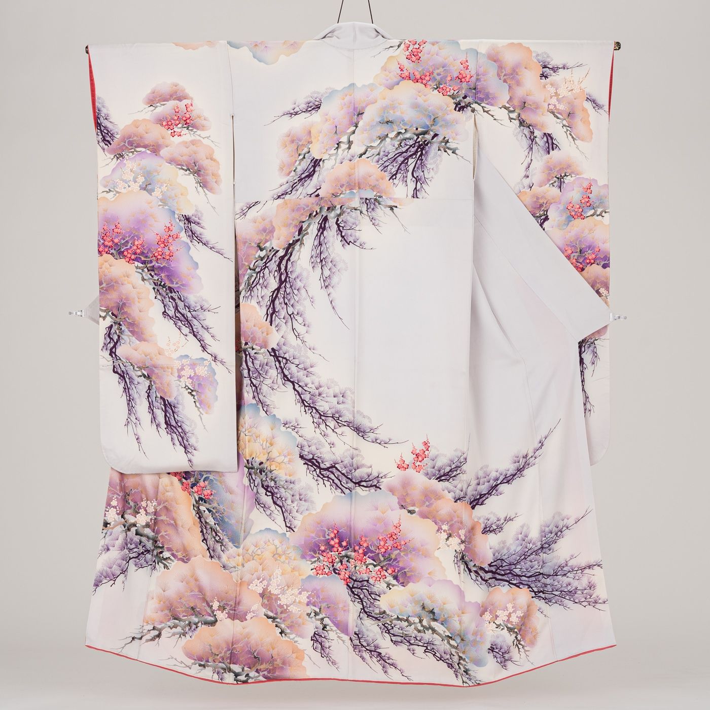 平和屋着物○豪華振袖 総絞り 草花文 正絹 逸品 DAAV8552tw 平和屋着物