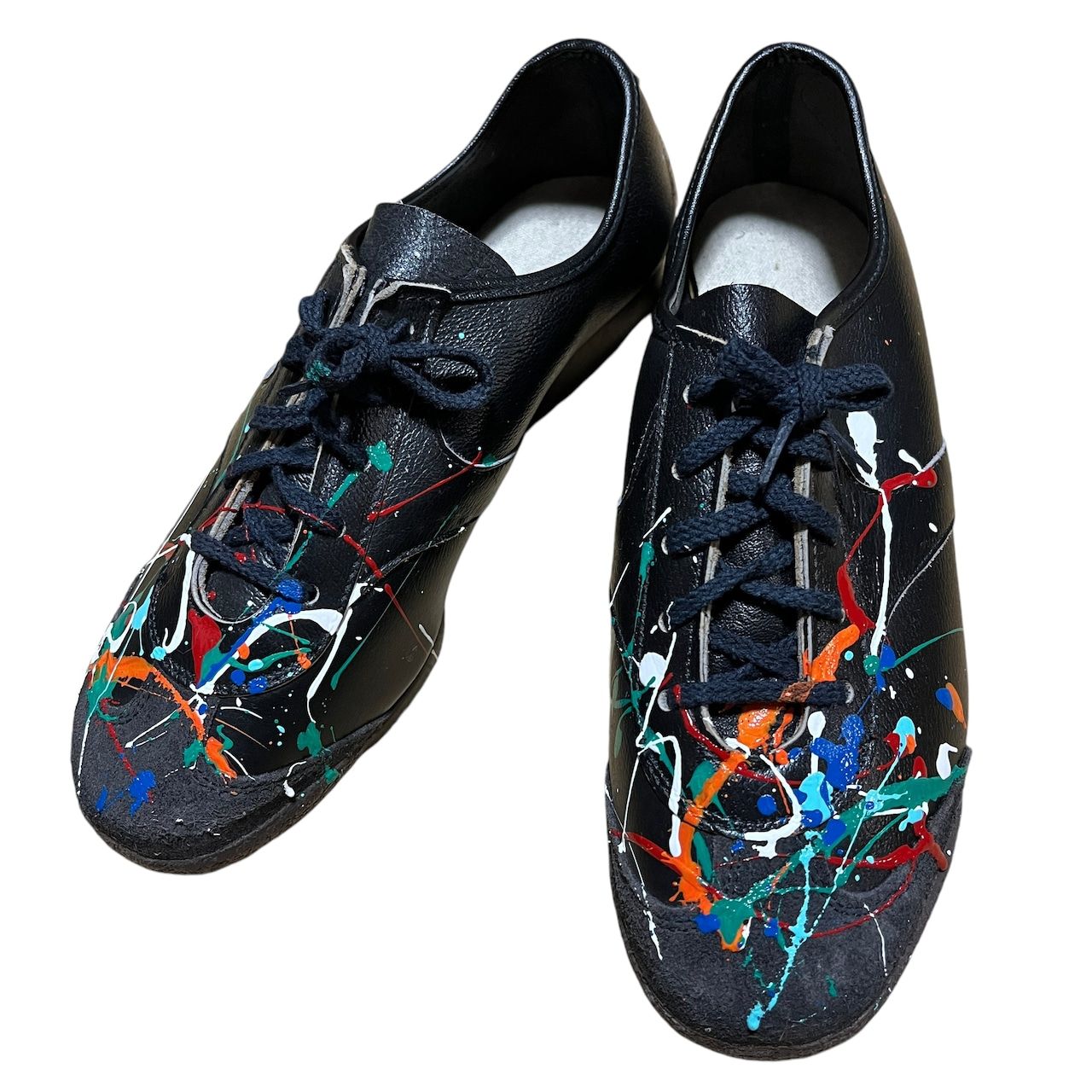 【Military】70s~80s Black German Trainer Dead Stock 26cm "Special Paint ...