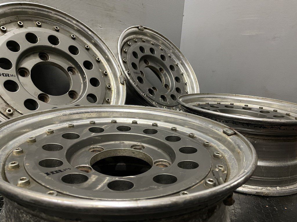 ENKEI PARAMOUNT HR385 エンケイ ハリケーンレーシング 15インチ 4本 6.5J5HPCD139.7+18 希少 ...