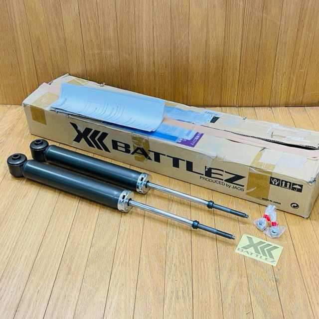 ジャオス BATTLEZ デリカ D:5用 ショックアブソーバー ダンパー 2点セット【未使用】KC775304-R C775304 カー用品 ...