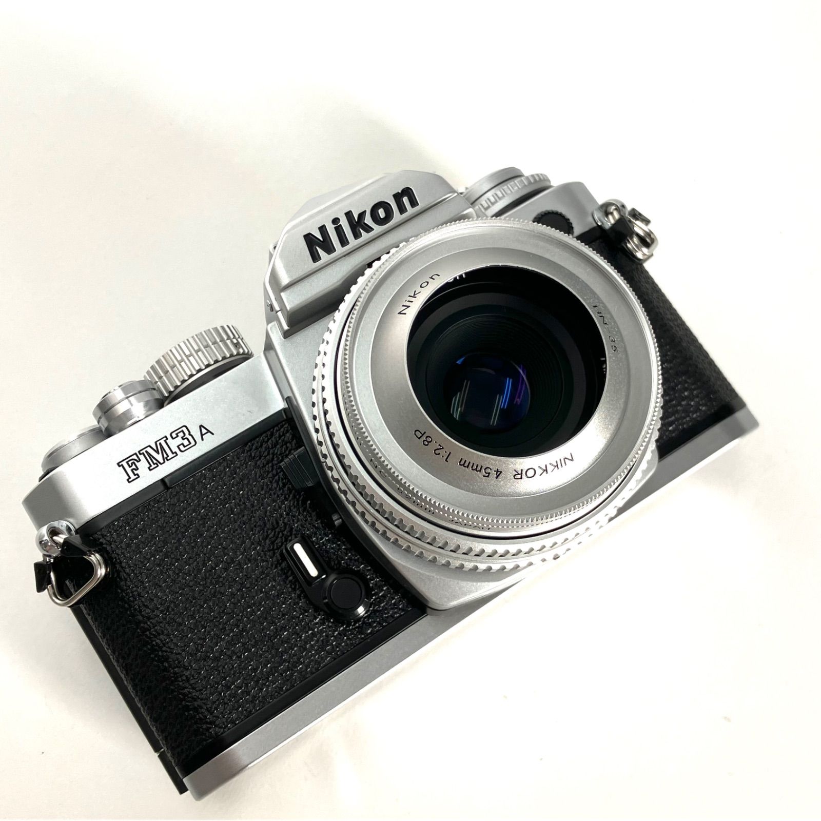 11873】 Nikon FM3A / NIKKOR 45mm F2.8P レンズセット 極美品 11873】 Nikon FM3A / NIKKOR 45mm F2.8P レンズセット 極美品