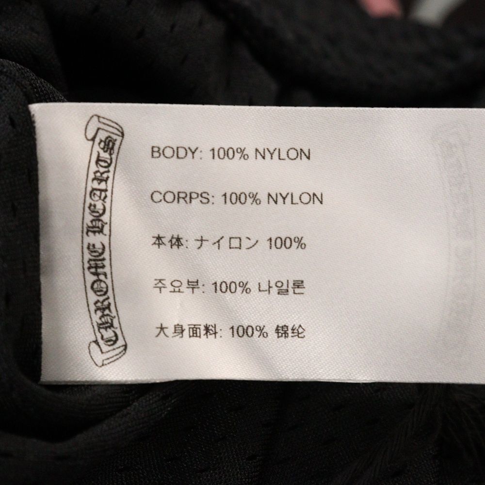 CHROME HEARTS (クロムハーツ) MESH VARSITY SHORTS CHプリント CHROME HEARTS (クロムハーツ) MESH VARSITY SHORTS CHプリント