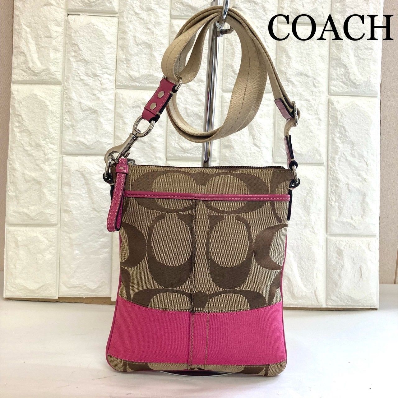 COACH コーチ シグネチャー ショルダーバッグ IA-0006 - メルカリ