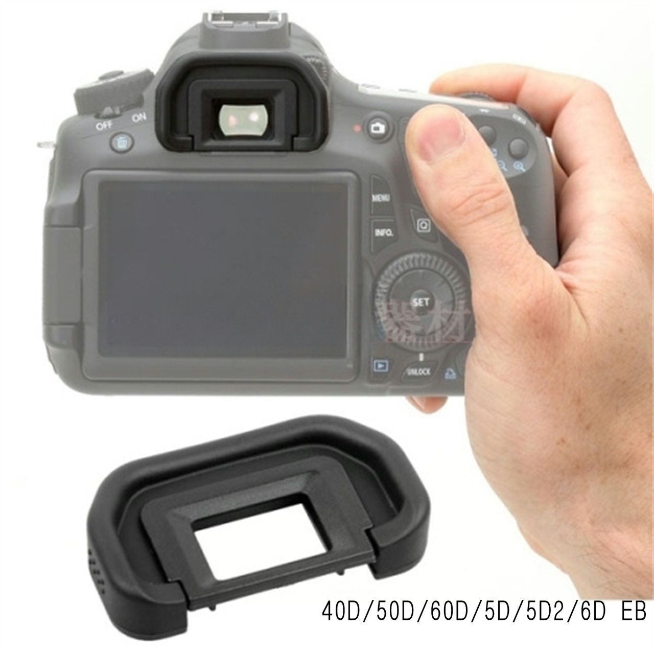 CANON用アイピース 40D 50D 60D 5D 5D2 6D EB 互換 アイカップ アイピース 一眼レフ キャノン - メルカリ