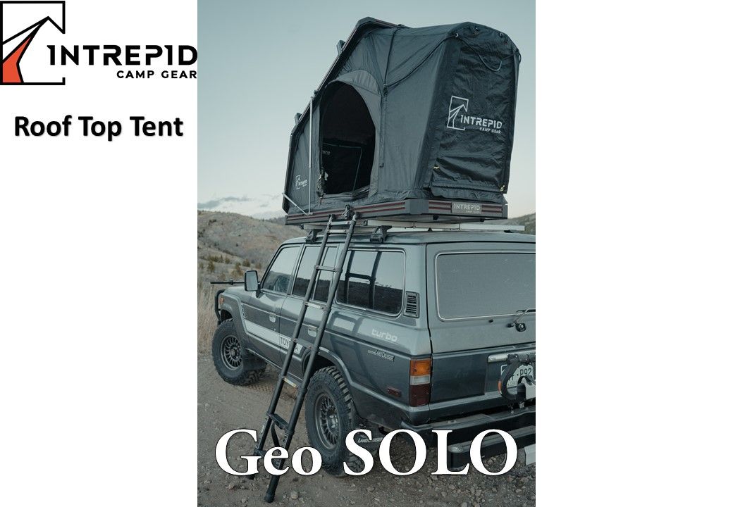 Intrepid製 「GEO SOLO」 正規品 ルーフトップテント 1人就寝 正規販売店商品 - メルカリ