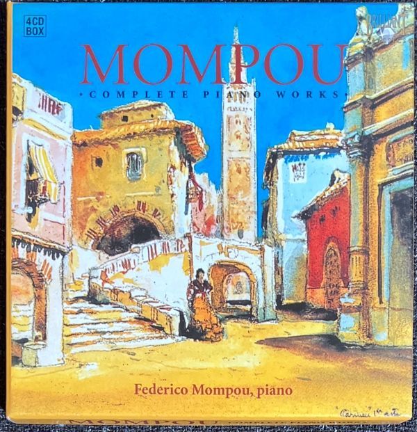 モンポウ ピアノ曲全集(4枚組) Federico Mompou, Mompou Complete Piano Works - メルカリ