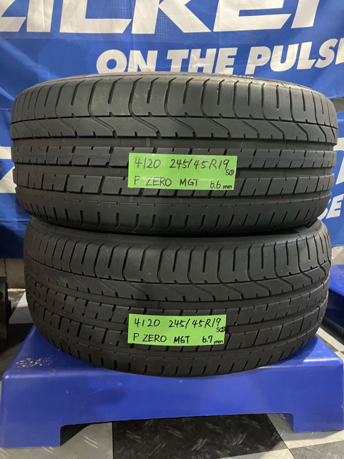 [送料込み]245/45ZR19 (98Y) PIRELLI P ZERO MGT ピレリ ピーゼロ MGT マセラティ承認 中古タイヤ2本 - メルカリ