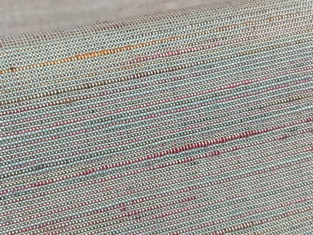 平和屋着物○紅花紬 米沢 横段文 正絹 逸品 AABC0115zg - メルカリ