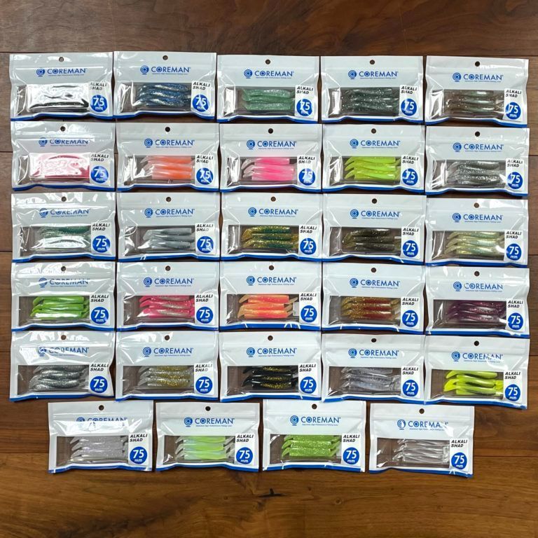 【新品】コアマン アルカリシャッド 75mm ②（＃053～＃068)各色 - メルカリ