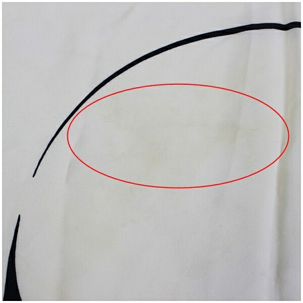 シャネル シルク スカーフ カメリア アイボリー ブラック 中古 AB