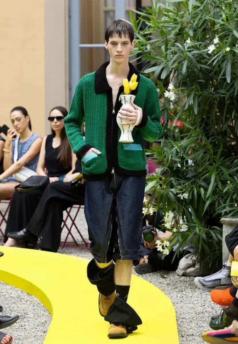 Andersson Bell(アンダースンベル) 24ss ニット セーター カーディガン 新品 緑 - メルカリ