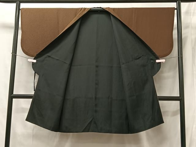 平和屋着物＃道中着 斜線吉祥文 正絹 逸品 CAAT5819id