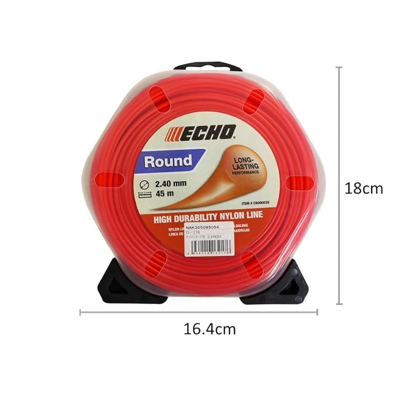 エコー(ECHO) やまびこ ナイロンコード 草刈 刈払機用 丸型 2.4mm径×45m ROUND ラウンド - メルカリ