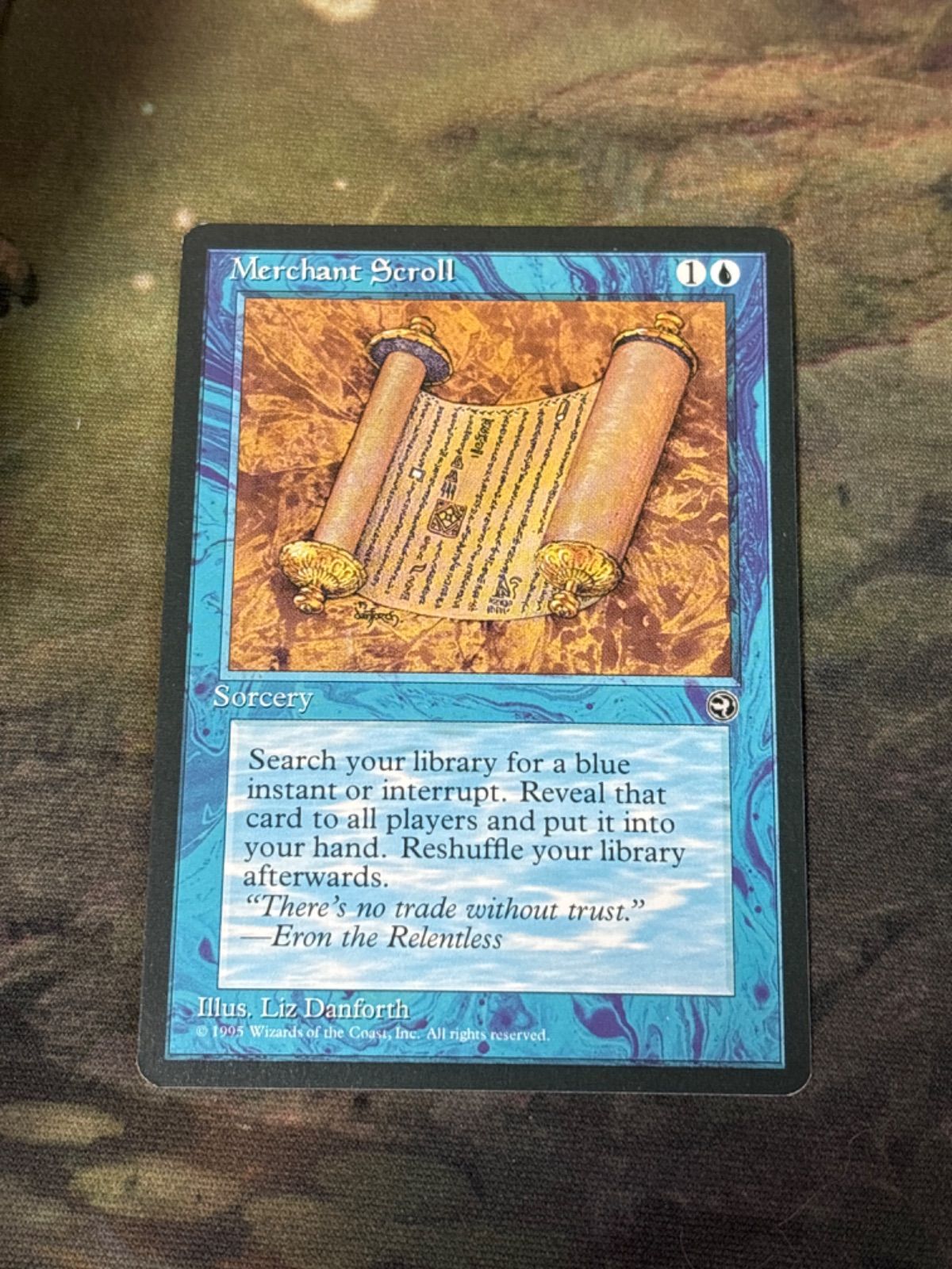 nv7 68 商人の巻物/Merchant Scroll EN 英語版 MTG HML ホームランド 旧枠 - メルカリ