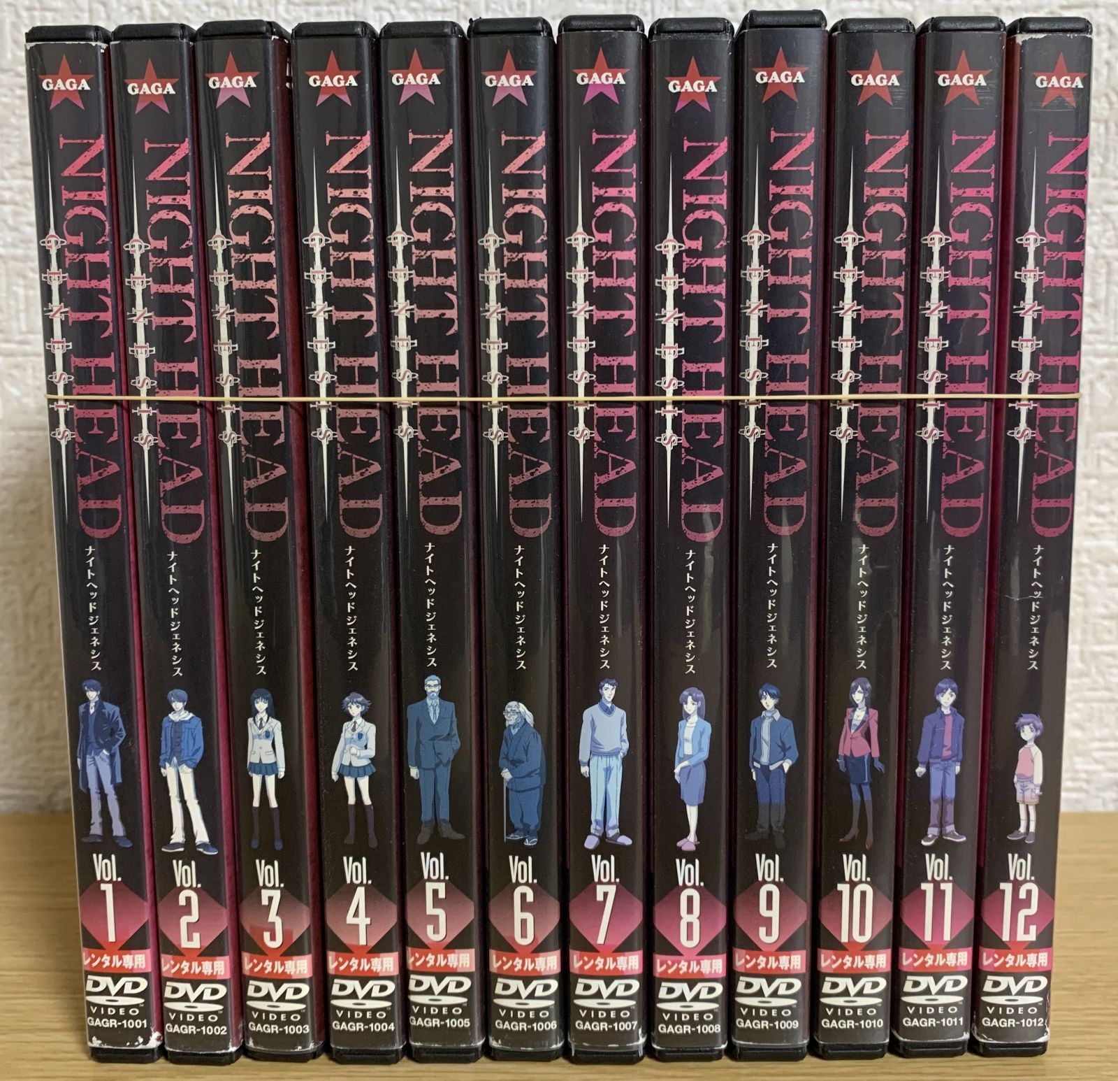 NIGHT HEAD GENESIS DVD全巻セット - メルカリ