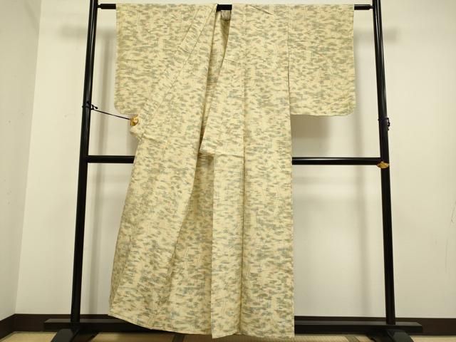 平和屋着物○上質な紬 間道 正絹 逸品 AABA6458ph