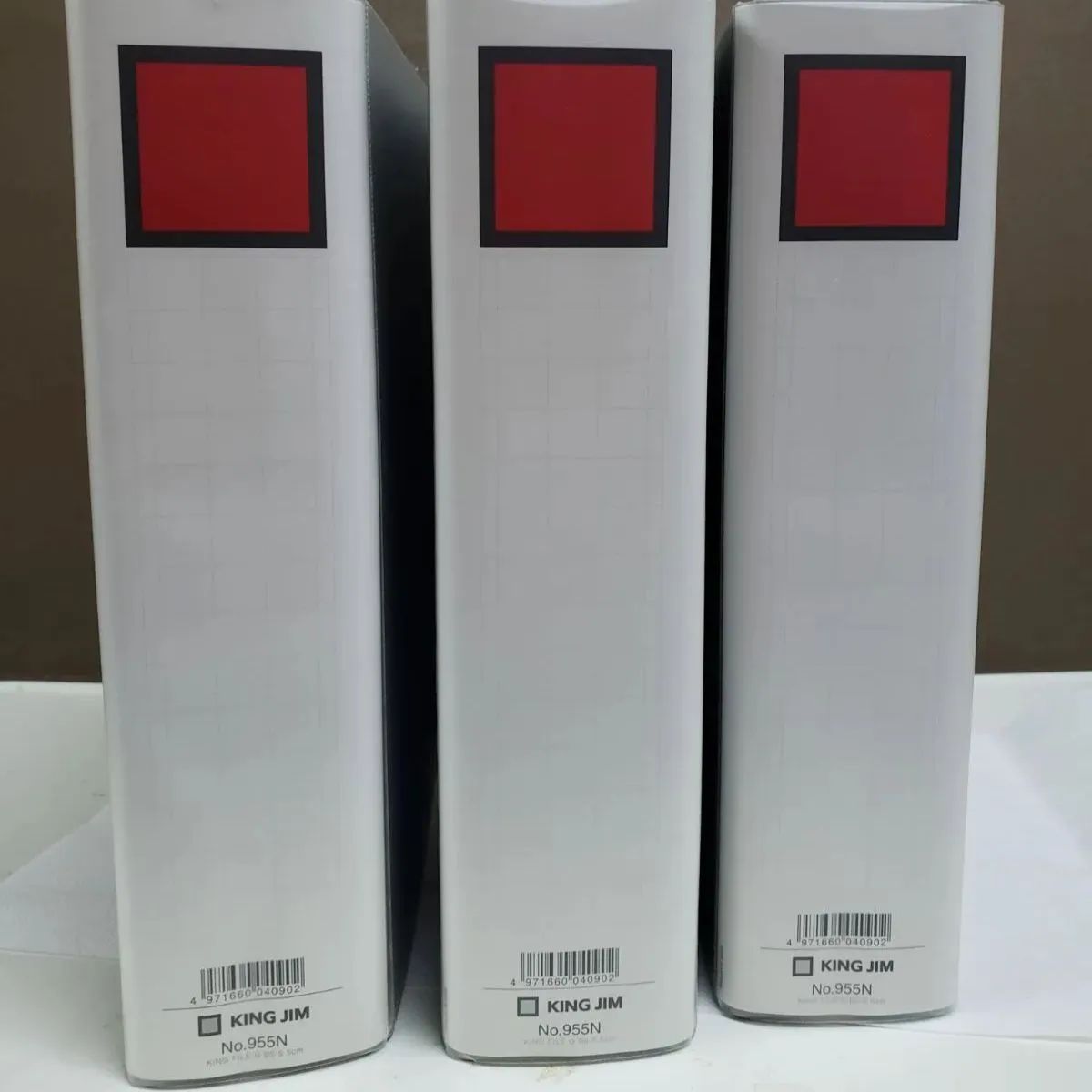 三冊 955N キングジム(Kingjim) キングファイルG B5タテ500枚 グレー 955N - メルカリ