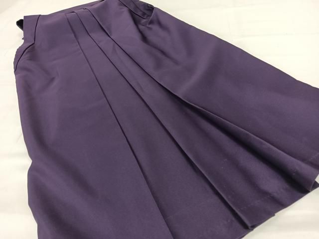 平和屋着物○女性 行灯袴 刺繍 花鞠文 金糸 洗える着物 AAAX0112np