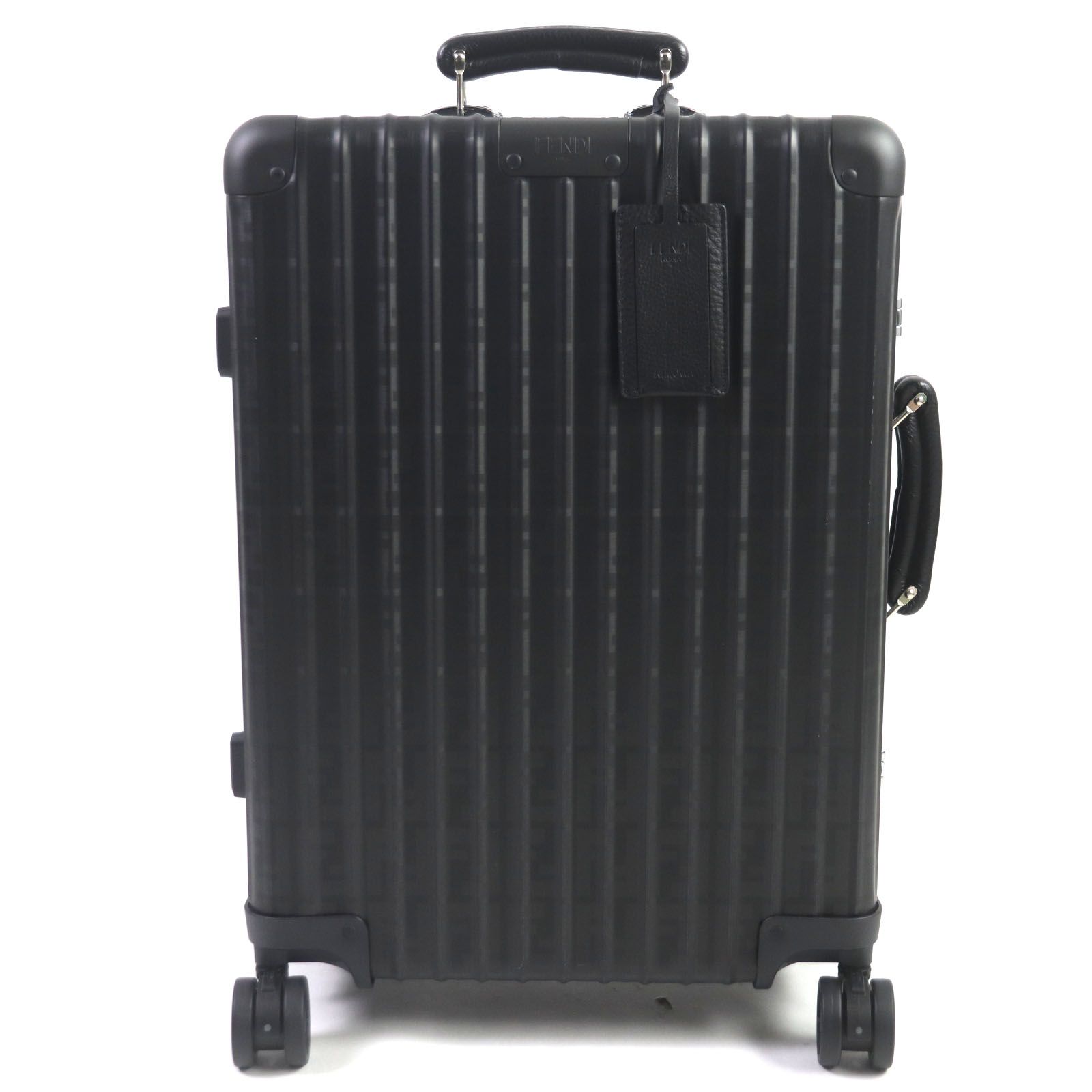 極美品 RIMOWA リモワ FENDI フェンディ 9729002390 CLASSIC CABIN S クラシック キャビンS ズッカ柄 TSAロック搭載 4輪 キャリーケース ...