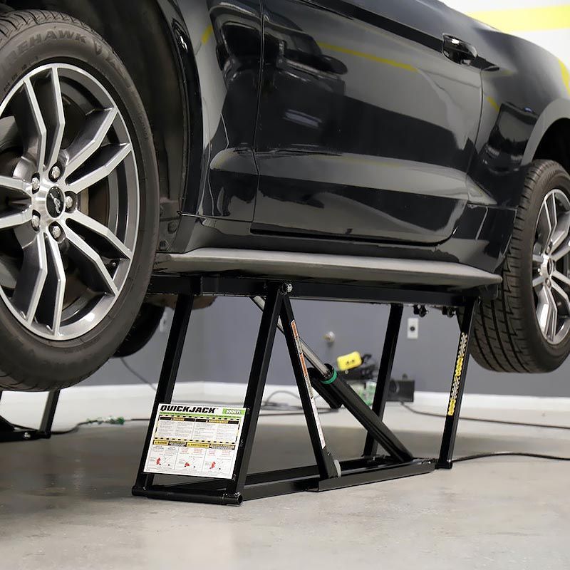 【正規代理店】Quick Jack (クイックジャック） 5000TL カーリフト 新モデル ノンセットアップ品 最大持上げ能力2,268kg 上昇下降はプッシュボタンで簡単操作・2段階の自動 ...