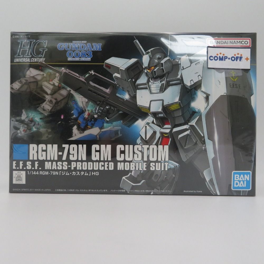 1/144 HGUC ジム・カスタム RGM-79N No.120 機動戦士ガンダム0083 BANDAI SPIRITS バンダイスピリッツ プラモデル 未組立品 - メルカリ