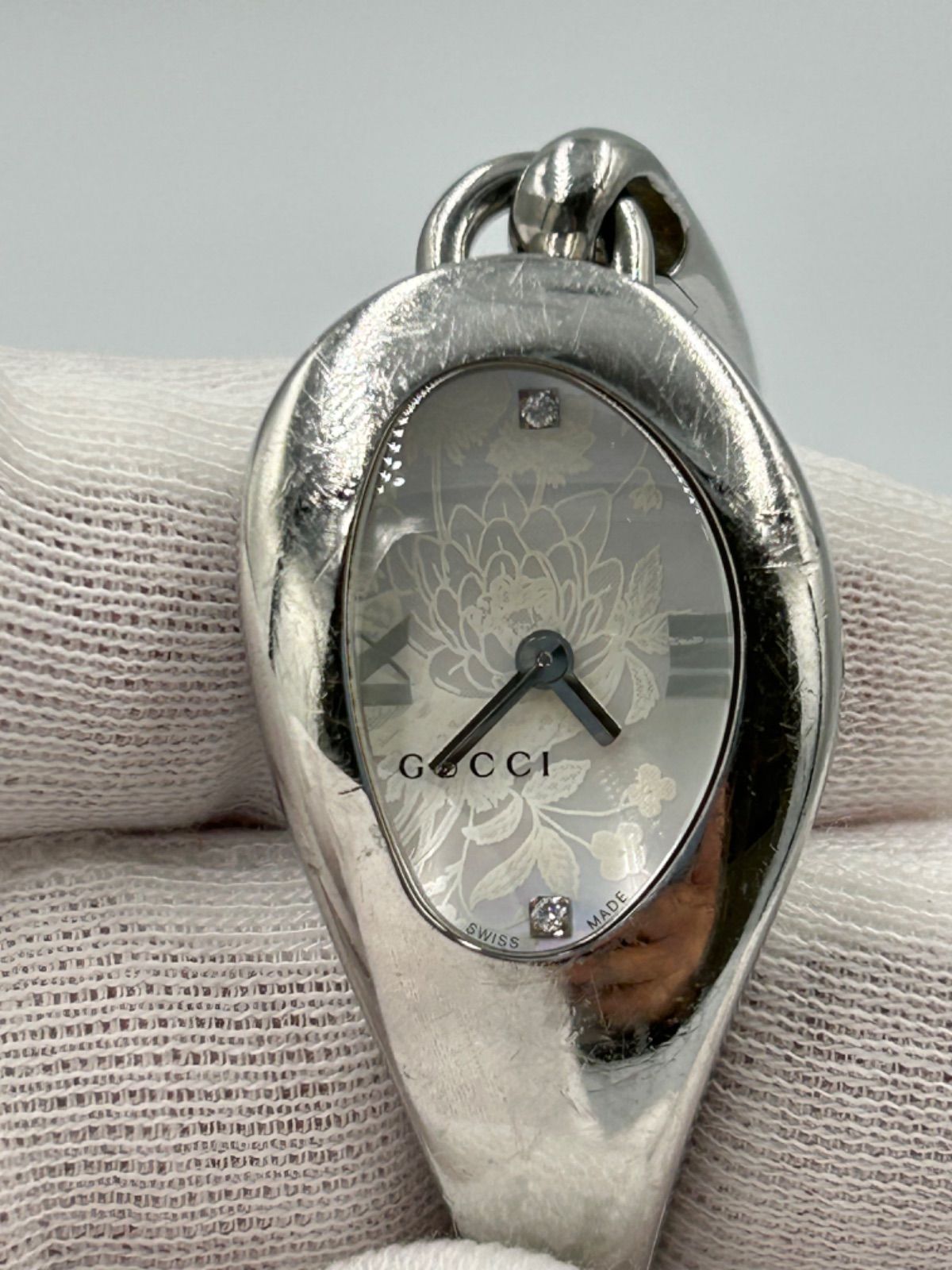 正規品 GUCCI グッチ 腕時計 103 ホースビット シェル文字盤 2P 正規品 GUCCI グッチ 腕時計 103 ホースビット シェル文字盤 2P