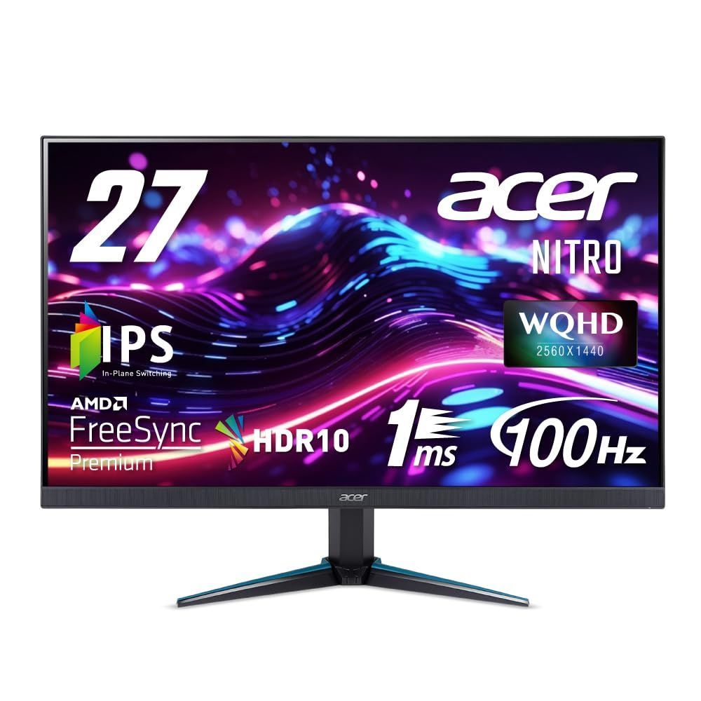 【数量限定】VG270UEbmiipx HDR10 FreeSync PC/PS4/Switch向き AMD ヘッドホン端子 スピーカー内蔵 VESAマウント対応 HDMI 1ms 100Hz ...