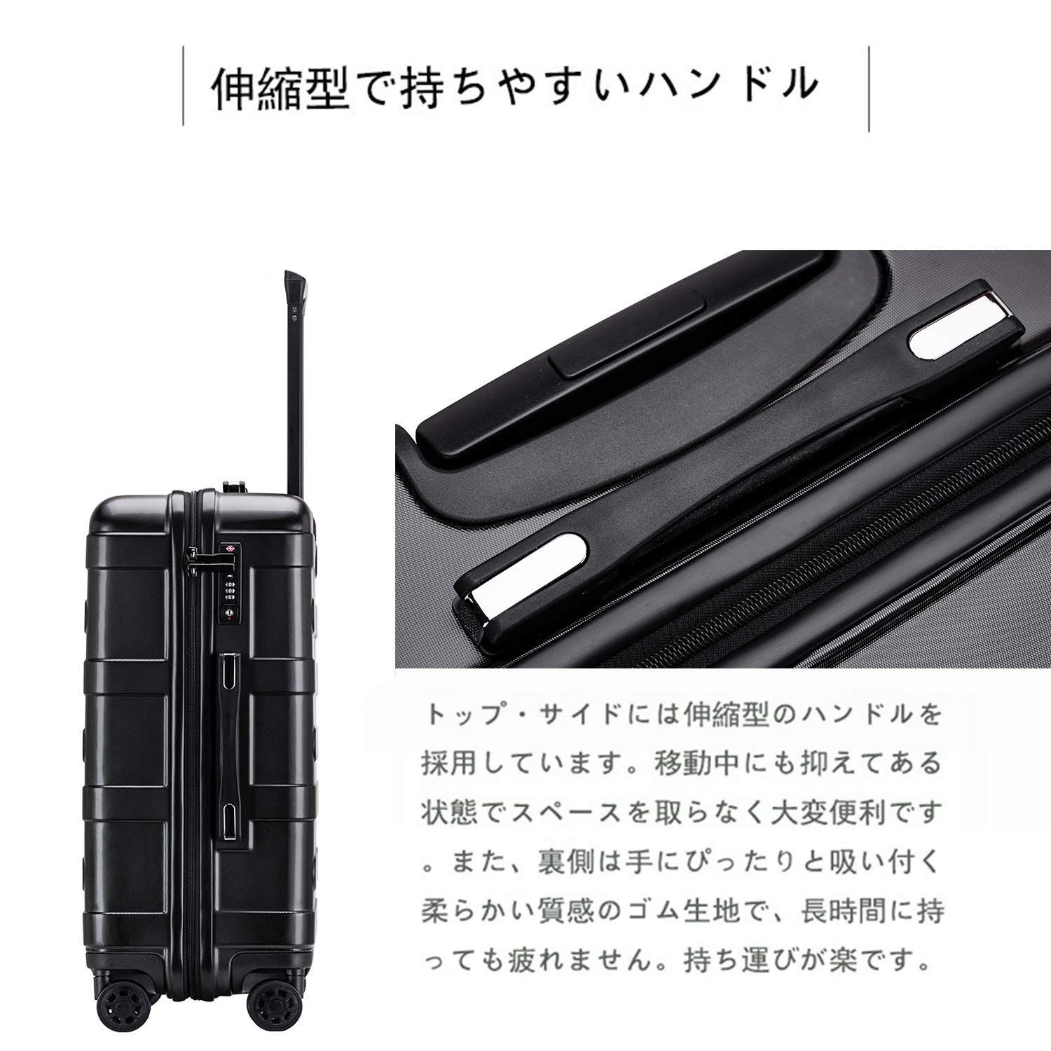 ヴィヴィシティ) スーツケース キャリーバッグ キャリーケース 機内持