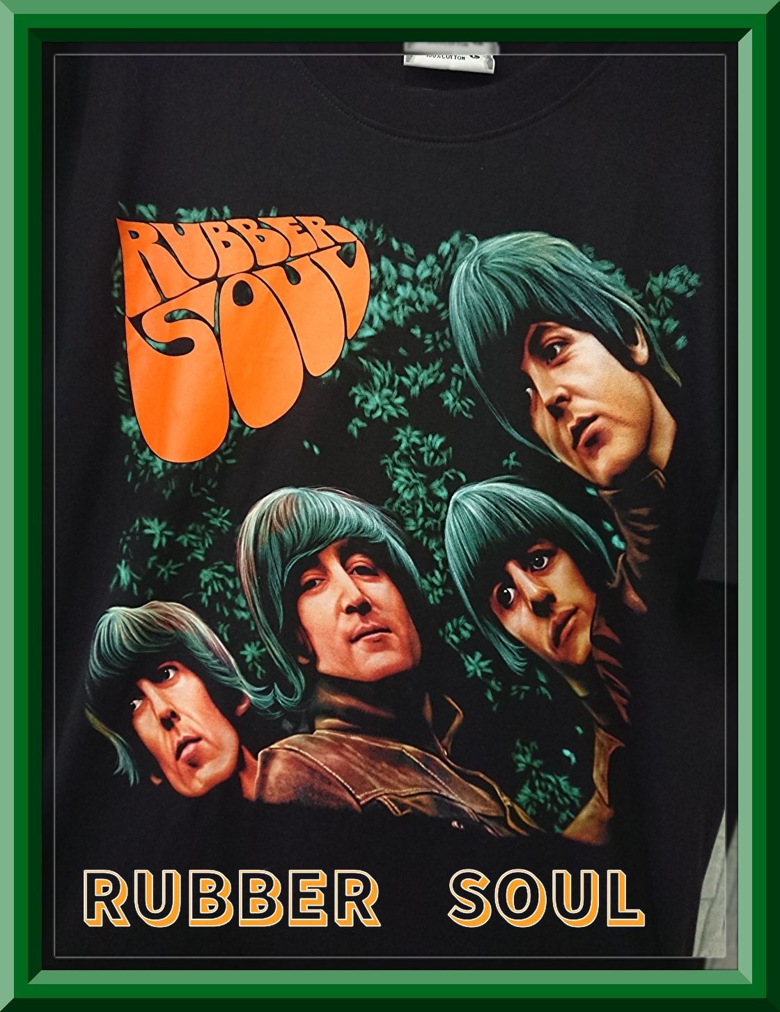 THE BEATLES ビートルズ RUBBER SOUL 半袖Tシャツ Lサイズ THE BEATLES ビートルズ RUBBER SOUL 半袖Tシャツ Lサイズ