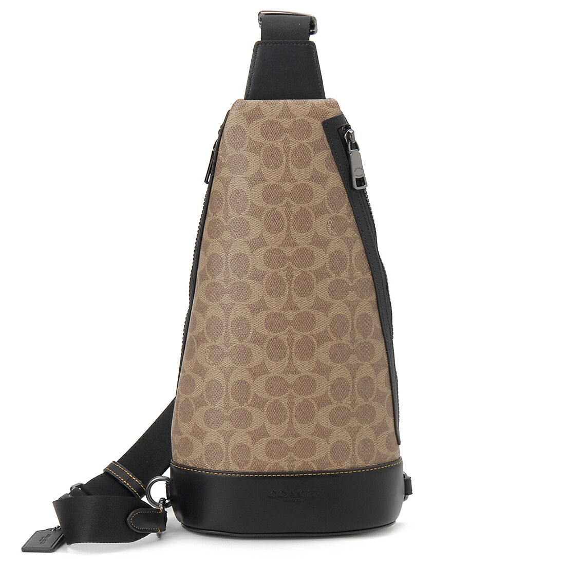 COACH コーチ ボディバッグ メンズ レディース ブラウン CY801QBNRX DOMINIC SLING PACK - メルカリ