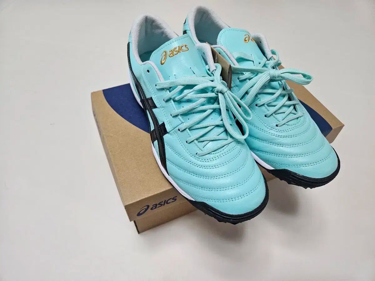 Asics(アシックス) c3 tf ミント 275 サイズ - メルカリ