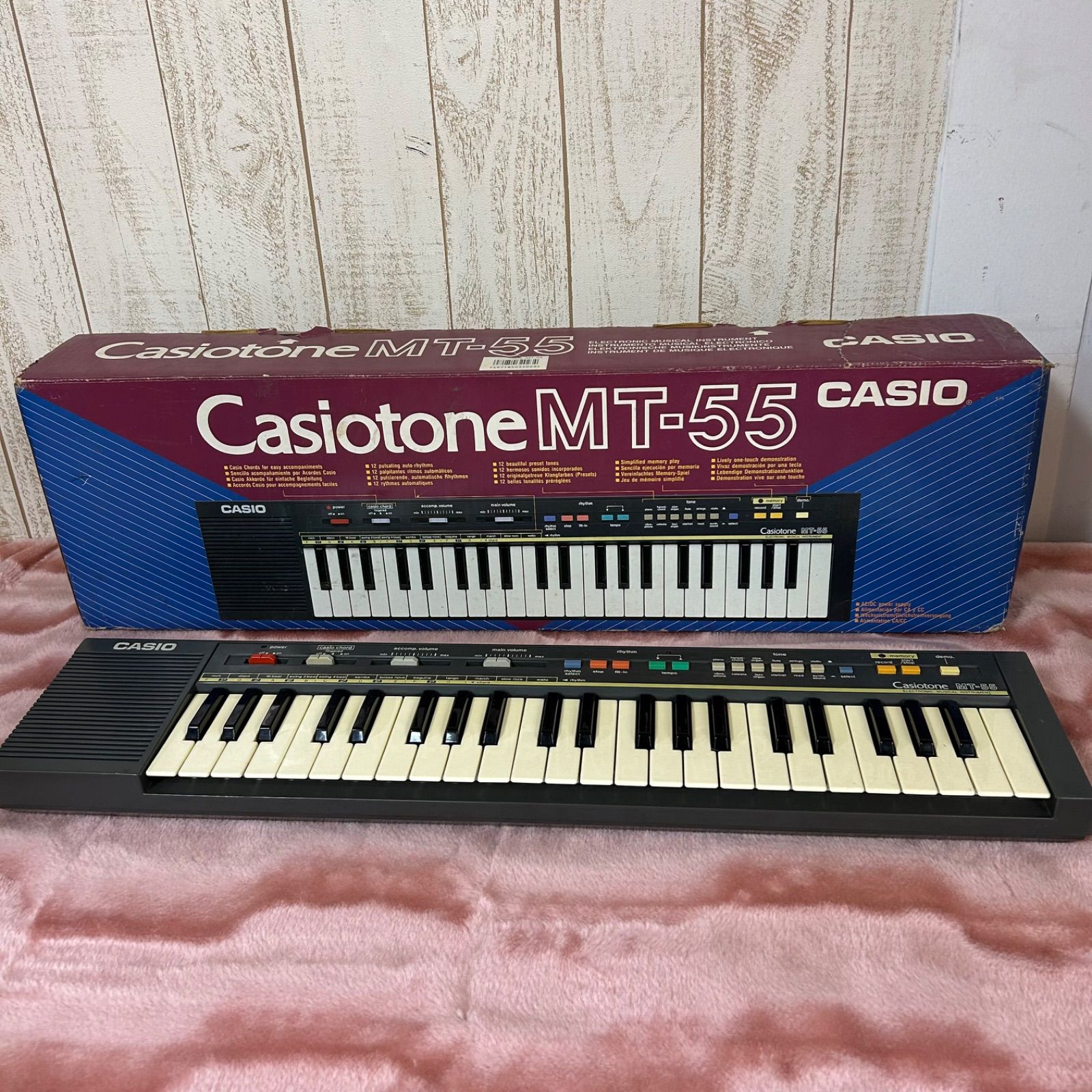 CASIO Casiotone キーボードMT-55 - メルカリ