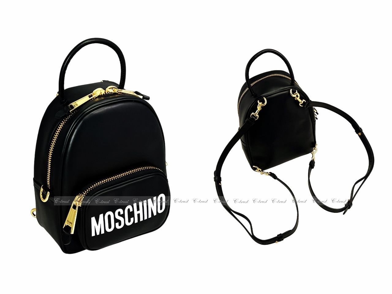 MOSCHINO モスキーノ バックパック リュック サック ミニ ロゴ MOSCHINO モスキーノ バックパック リュック サック ミニ ロゴ