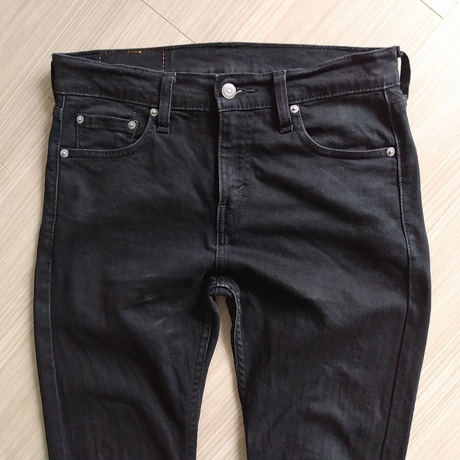 Levi’s／リーバイス510 W30／L30 スリム ブラック メンズS～M、レディースL～LL相当 ＊実寸要確認＊ ユニセックス - メルカリ