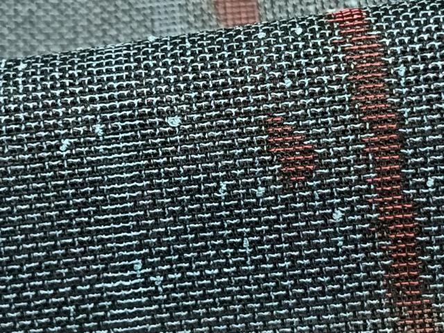 平和屋着物＊夏物 小紋 紗 幾何学文 正絹 逸品 AAAZ1315fy