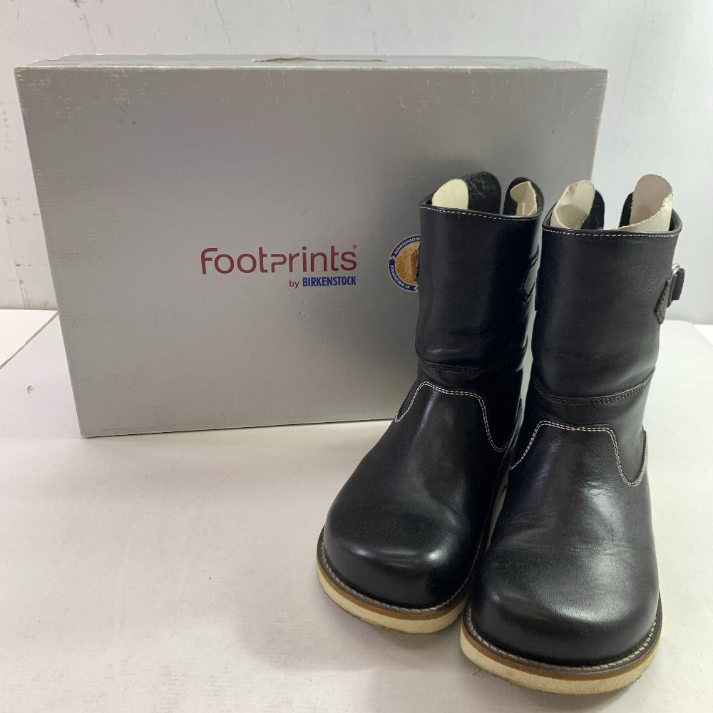 04w4507 ※【中古】FOOTPRINTS byBIRKENSTOCK ブーツ HICKORY ブラック 485301サイズ41 ...