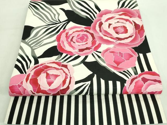 平和屋本店□極上 全通柄 京袋帯 猫 間道 DZAA5497kh5 平和屋