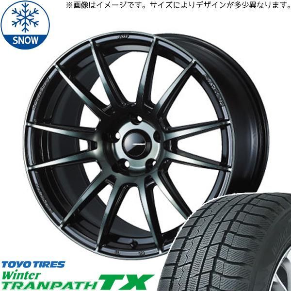 235/60R18 スタッドレスタイヤホイールセット レクサスNX etc (TOYO TRANPATH TX & WedsSport SA62R 5穴 114.3) - メルカリ