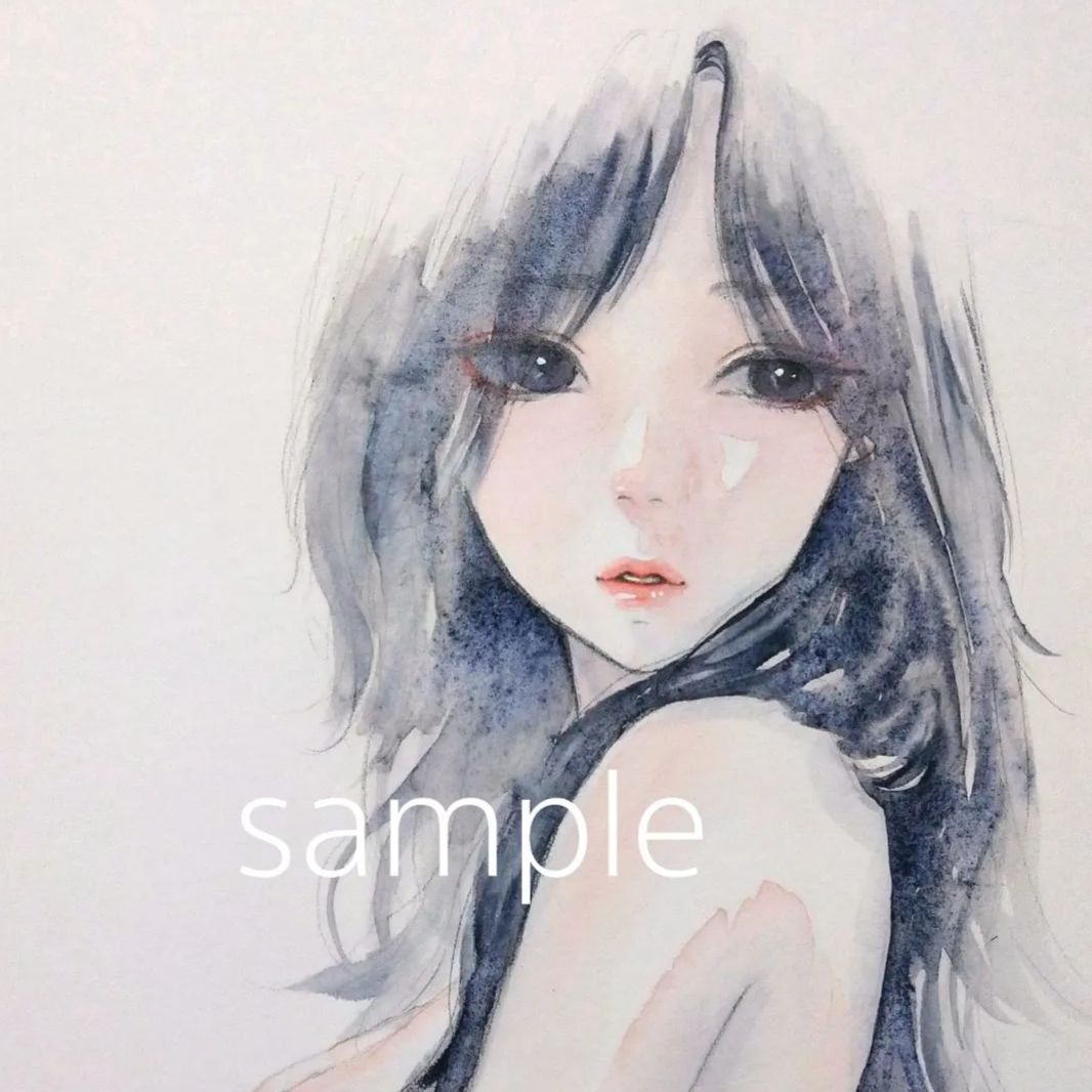 25330A 複製絵画 ドローイング 水彩画 美人画 ヌード らは 25330A 複製絵画 ドローイング 水彩画 美人画 ヌード らは