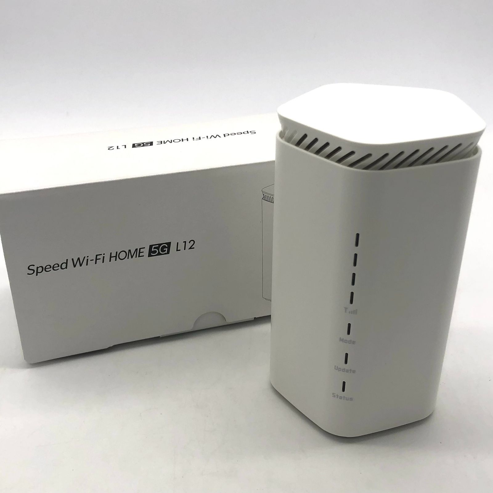【未使用品/通電確認済み】NEC UQ Speed Wi-Fi HOME 5G L12 NAR02 ホワイト ホームルーター S01174706225 - メルカリ