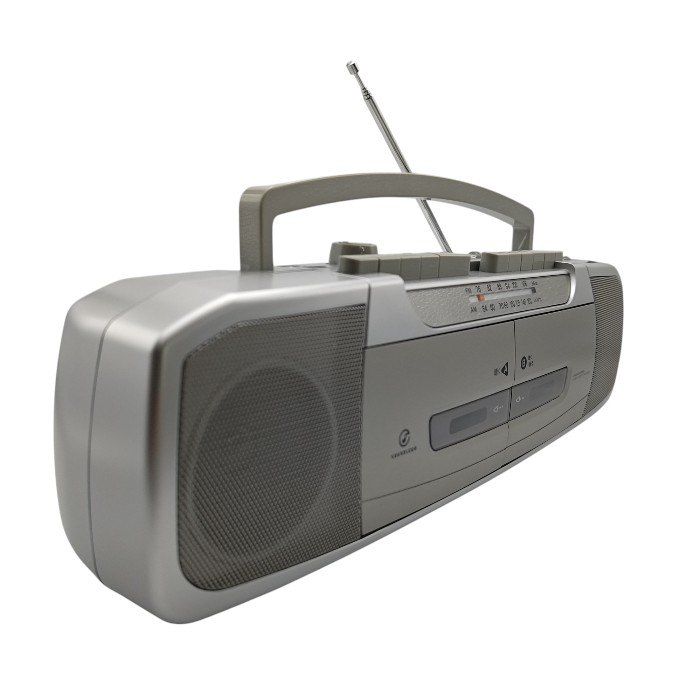 KOIZUMI コイズミ SOUNDLOOK ダブルラジカセ SAD-1230/S 中古 送料無料