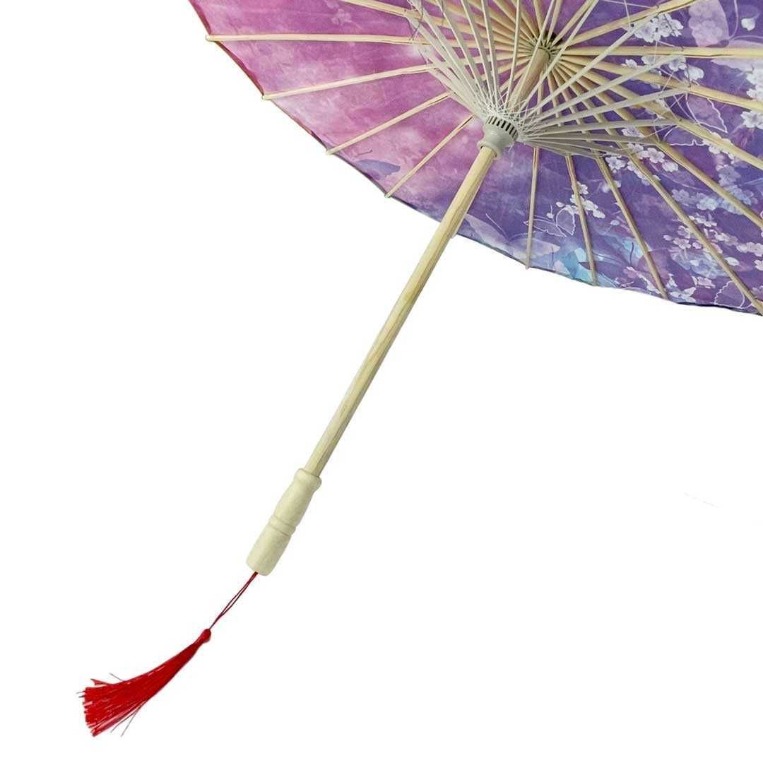 傘 和傘 紫 パープル 蝶 晴雨兼用 和風傘 かさ 木製 雨傘 和風 傘 和傘 紫 パープル 蝶 晴雨兼用 和風傘 かさ 木製 雨傘 和風