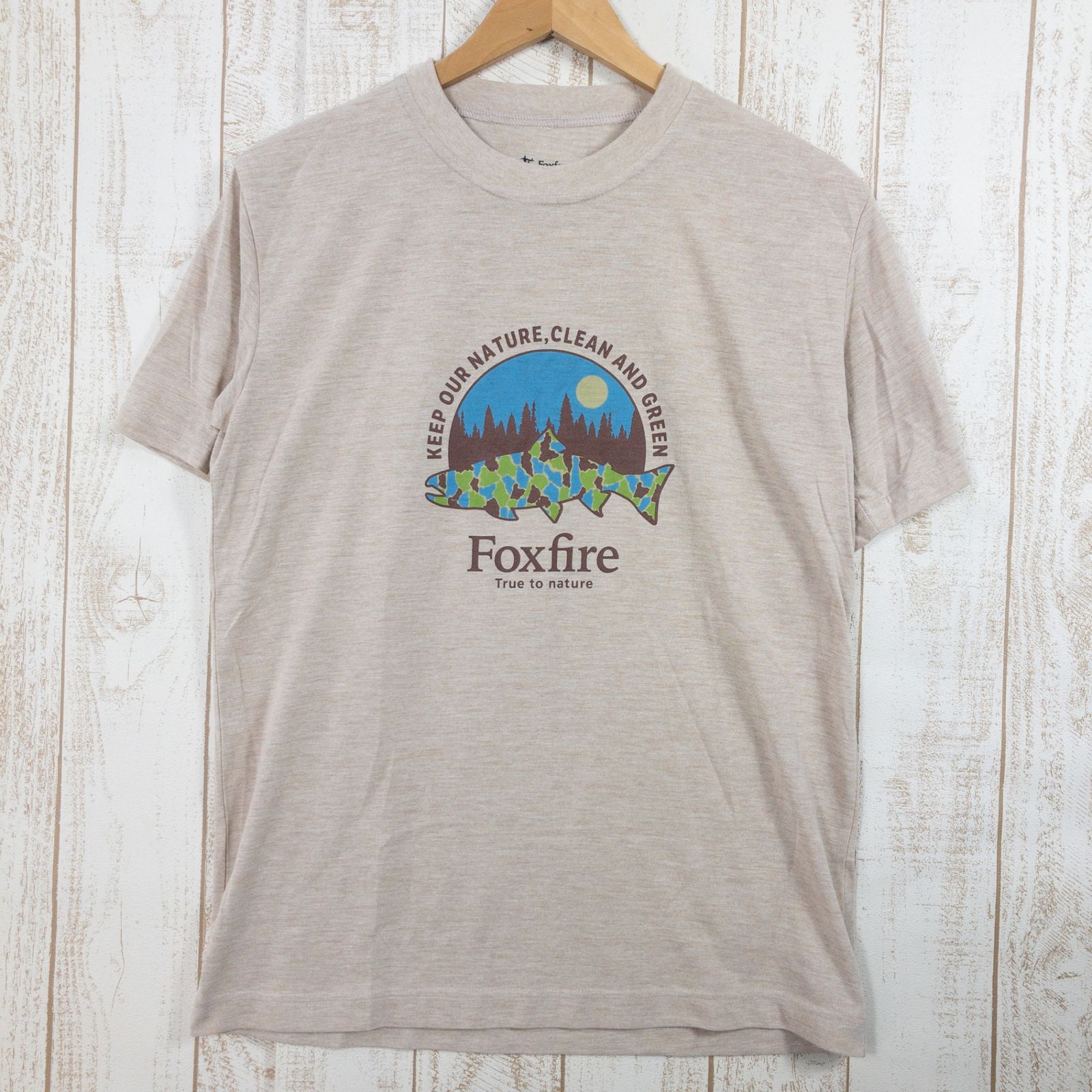 【Men's M ベージュ系】 Foxfire ( フォックスファイヤー ) Cシールド FEカモ T S/S C-SHIELD FE Camouflage Tee S/S ポリエステル ...