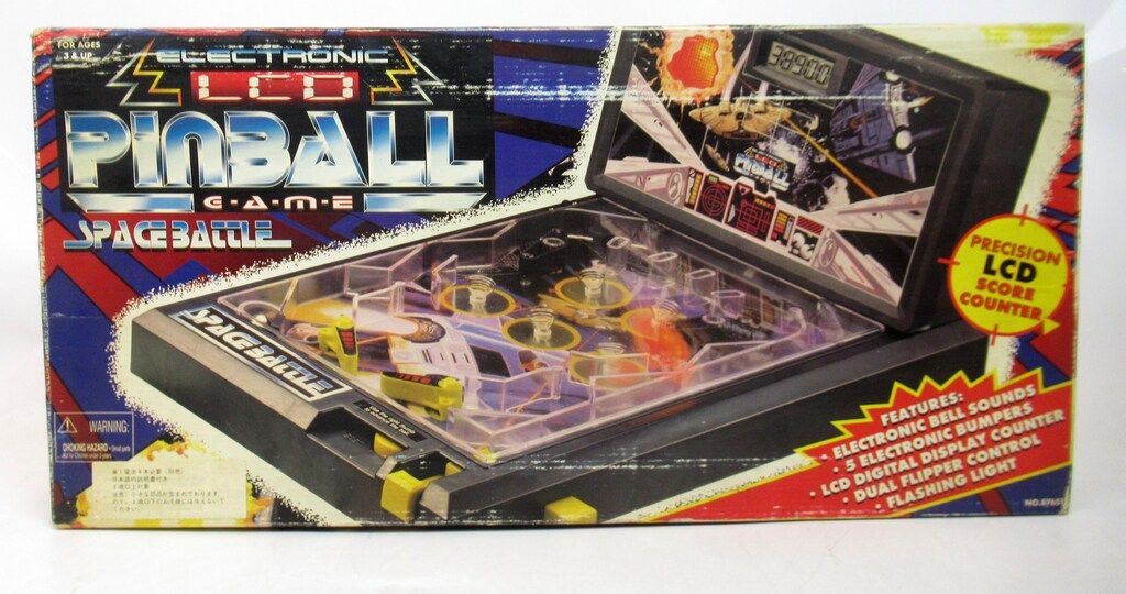 ELECTRONIC LCD PINBALL GAME SPACE BATTLE - メルカリ