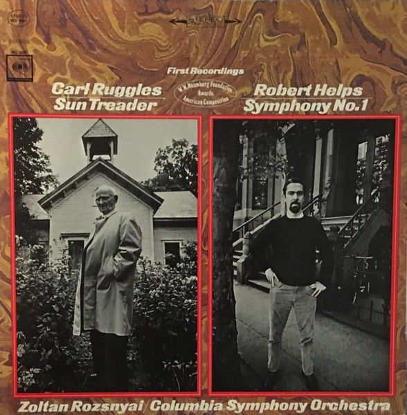 米LP Carl Ruggles / Robert Helps, Z Sun Treader / Symphony No. 1 MS6801 ...